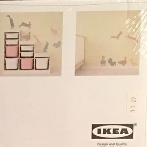 IKEA | Wall Decor | Ikea Klatta Decorative Animal Wall Stickers | Poshmark